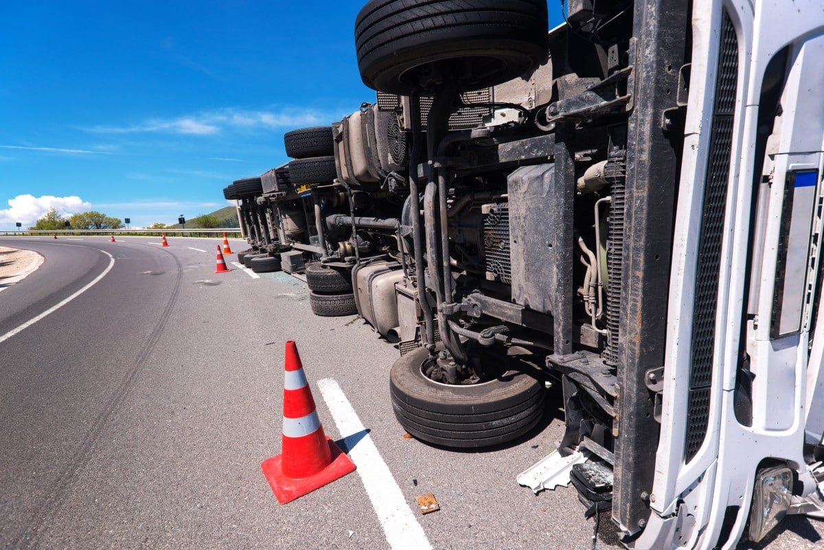 If You and a Truck Collide while Merging, Who Is Liable? - Larson Law